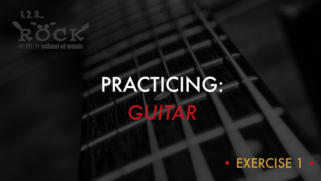 Fun Guitar Exercises! Practicing Guitar - Exercise #1